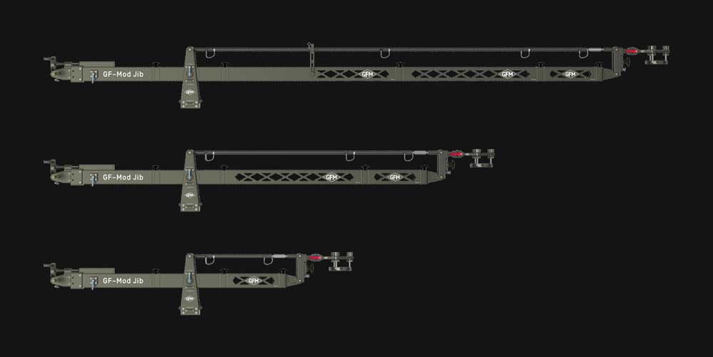 GF - Mod Jib: Modular design, maximum flexibility - Cineplanet